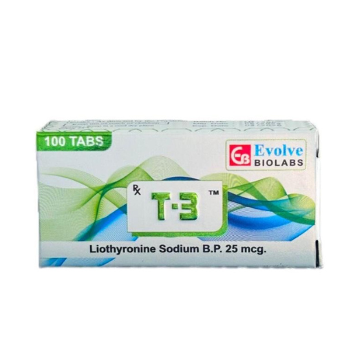 T3 25mcg 100Tablet – Iron Pharma